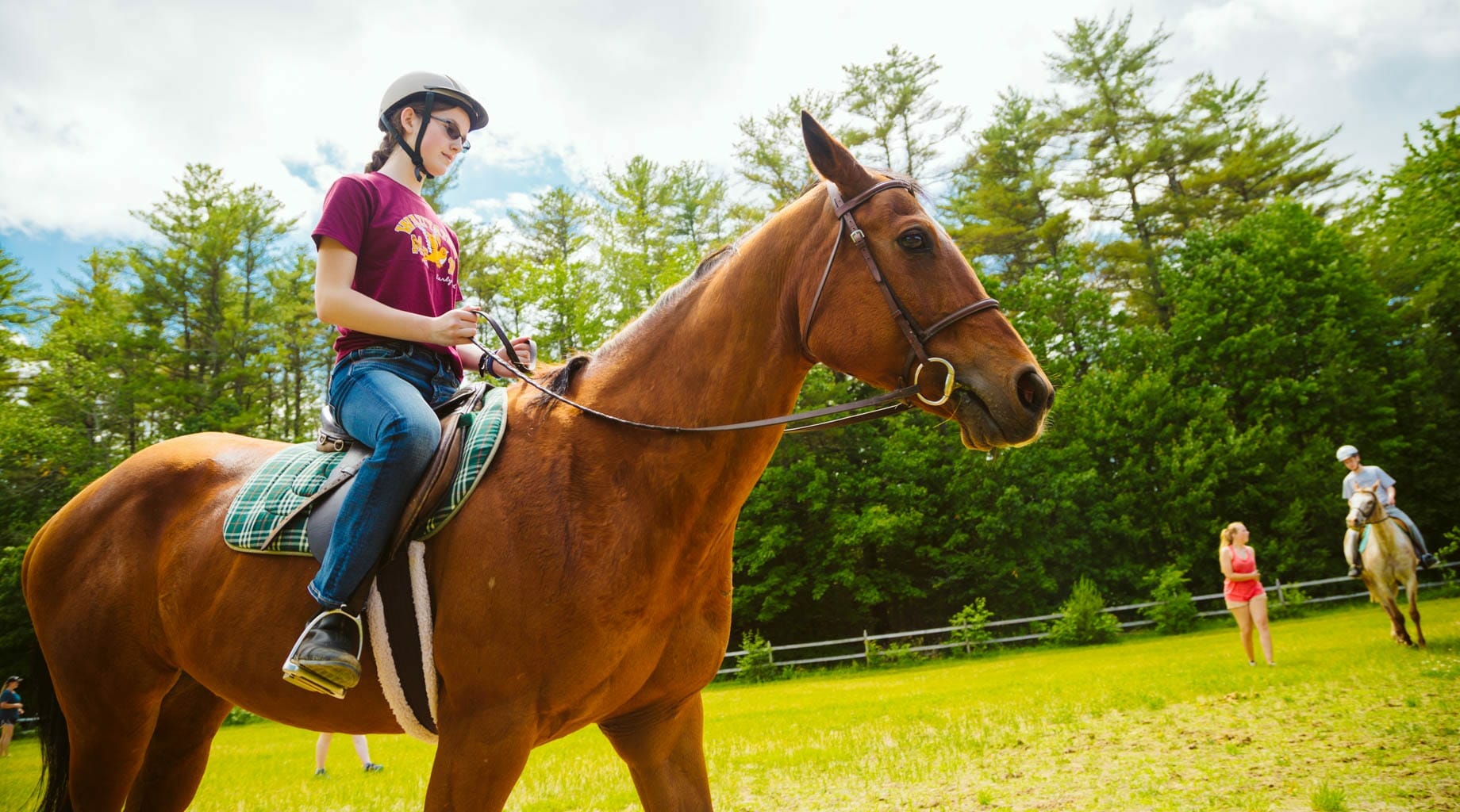 Horseback Riding - Camp Waziyatah