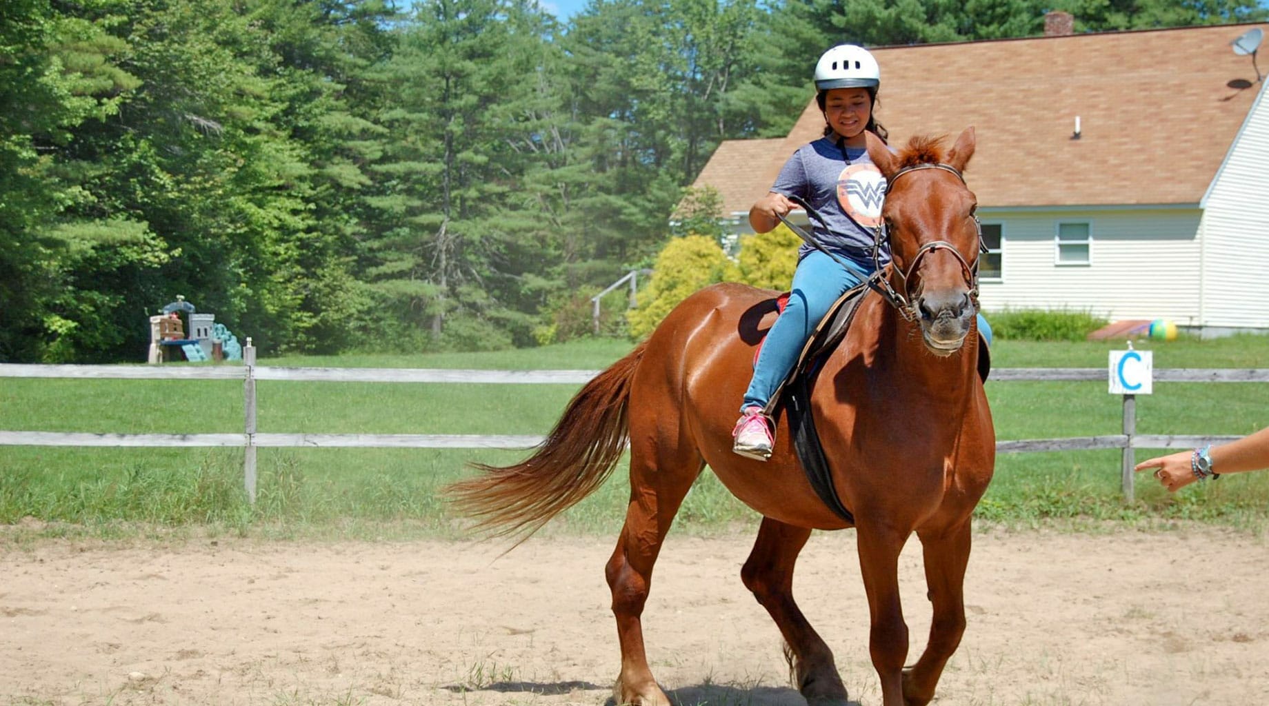 Summer Camp Horseback Riding | Camp Waziyatah, Maine